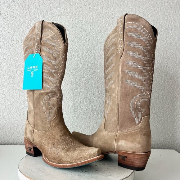 Lane boots | Shoes | Lane Squash Blossum Womens Cowboy Boots 95 Latte ...